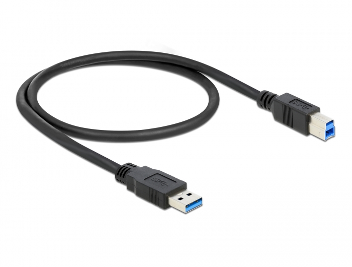 USB 3.0 Kabel Typ-A zu Typ-B 0,5 m schwarz - Delock kaufen