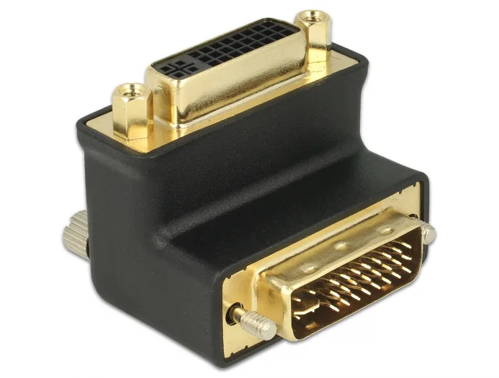 Delock DVI 24+5 Pin Adapter Stecker/Buchse rechtwinklig kaufen