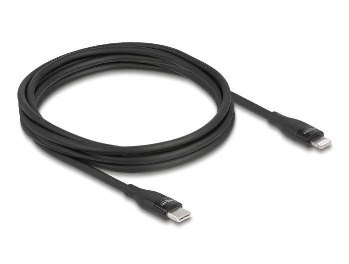 Delock USB-C zu Lightning Kabel 2m für iPhone & iPad MFi