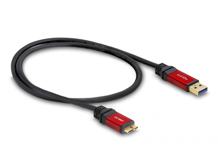 USB 3.0 Kabel 1m Typ-A auf Micro-B | Delock Premium Qualität