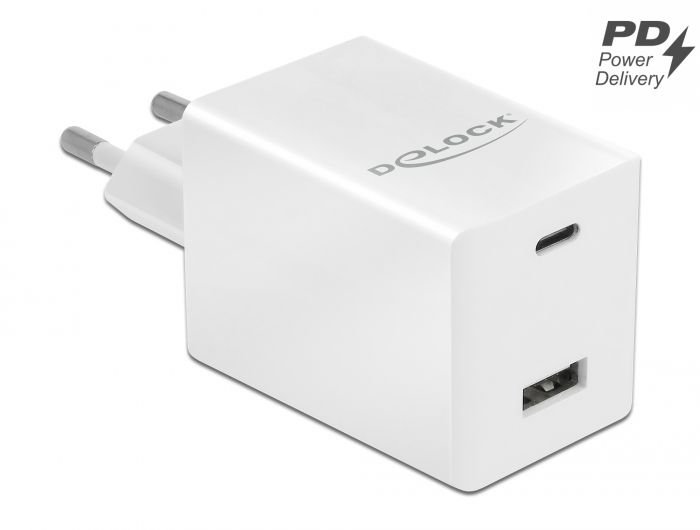 Delock USB GaN Ladegerät 48 W – Schnellladen mit PD 3.0