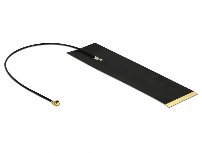 Delock LTE Antenne I-PEX MHF® 1,9-3,9 dBi – 15 cm Klebeantenne